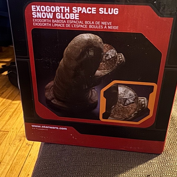 Other | Star Wars Empire Strikes Back Exogorth Space Slug Snow Globe ...